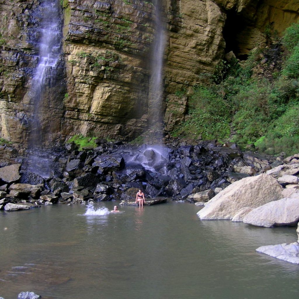 Magic and Ceremonial Hayal Waterfall and Grotto - Colombian Highlands